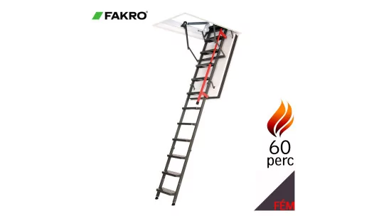 FAKRO LMF 60 - Háromrészes tűzgátló padlásfeljáró