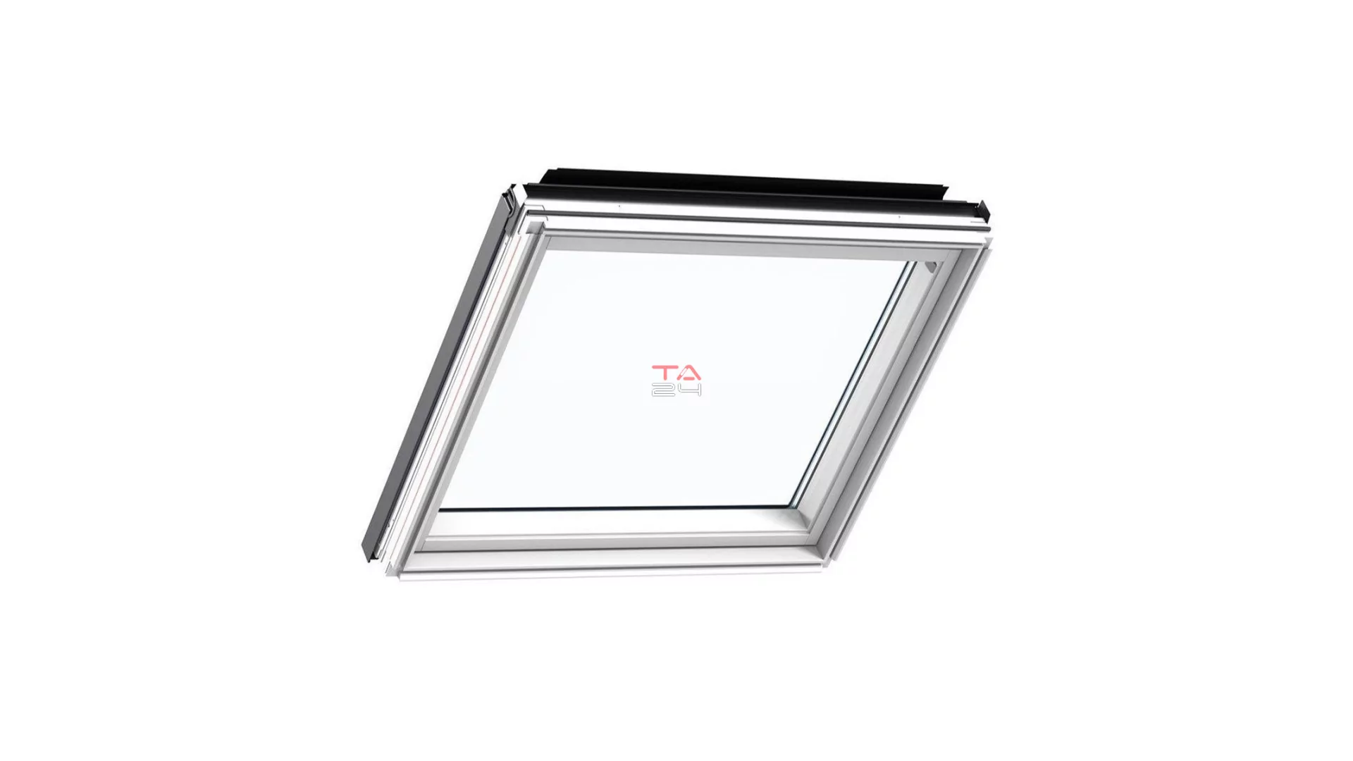 VELUX GIU 0066 - Fix fa tetőtéri ablak, fehér PU bevonattal